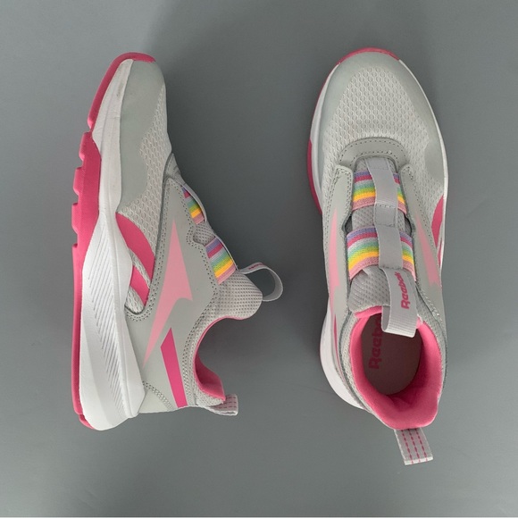 Reebok | Shoes | Reebok Kids Girls Xt Sprinter Rainbow Pink Slip On ...
